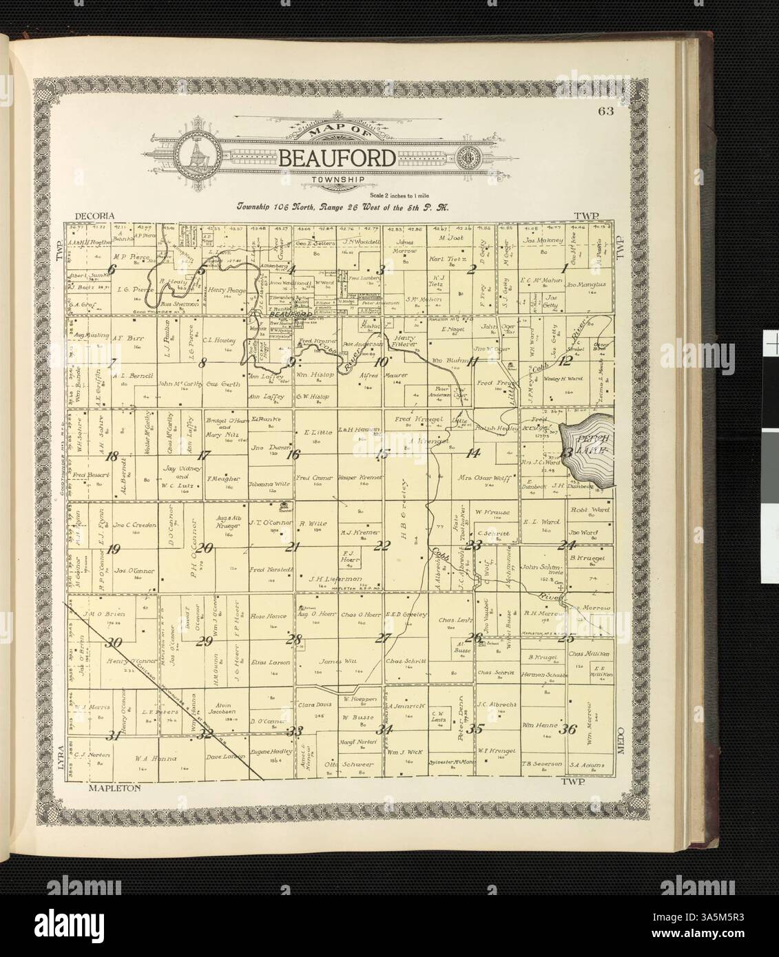 This atlas of Blue Earth County includes maps of the county’s cities ...