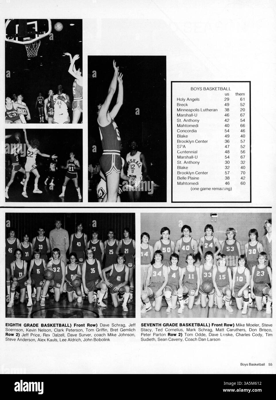 The 1982 Antler Yearbook from Minnehaha Academy features student life ...