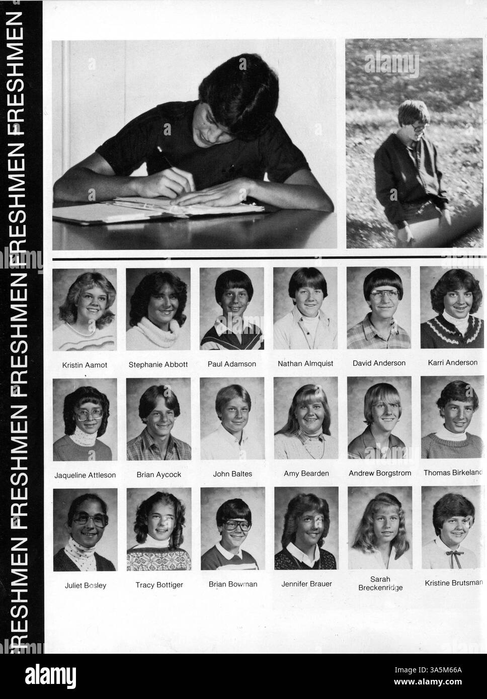 Minnehaha Academy's 1982 Antler Yearbook records the student experience ...