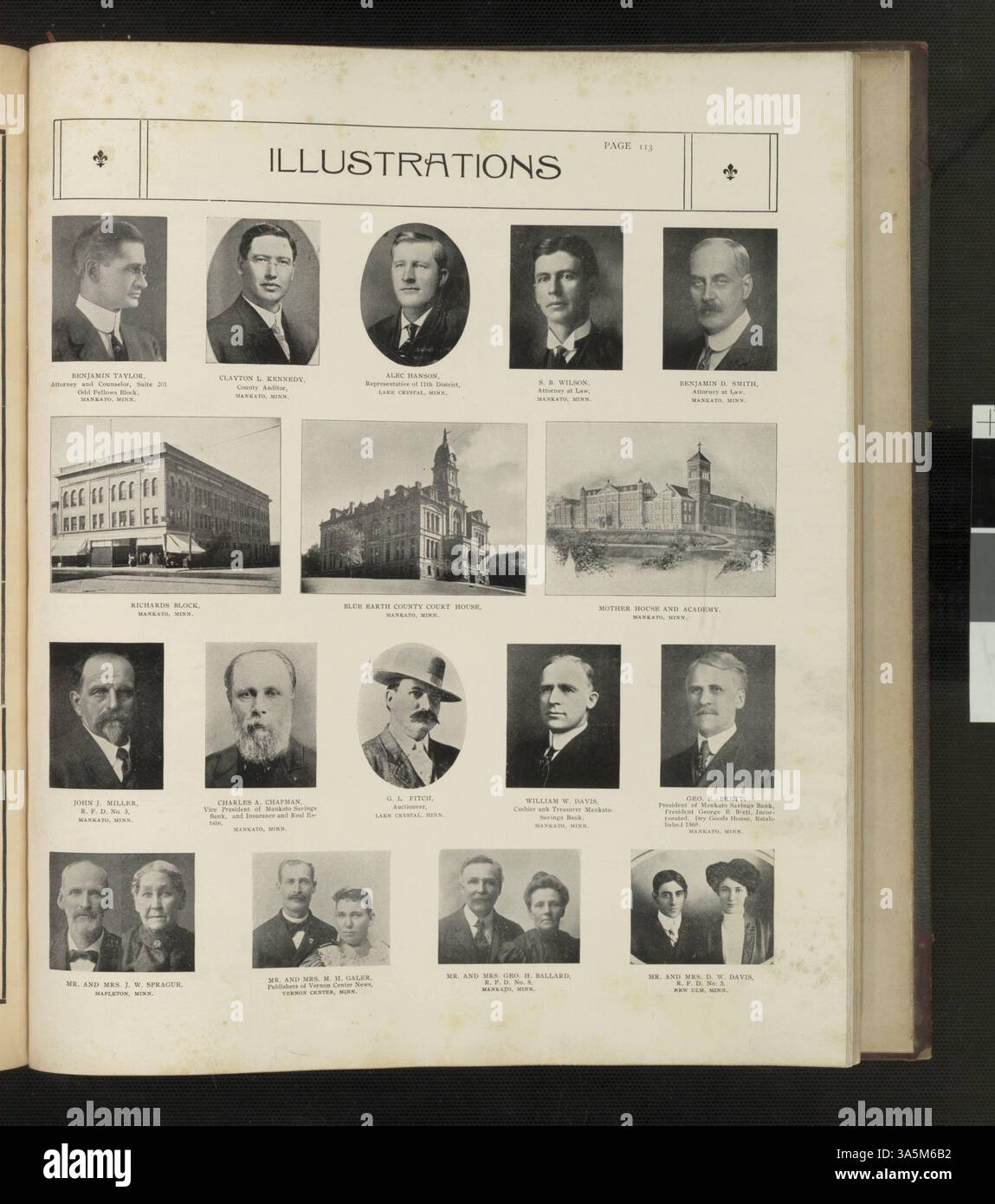 This historical atlas of Blue Earth County provides detailed maps of ...