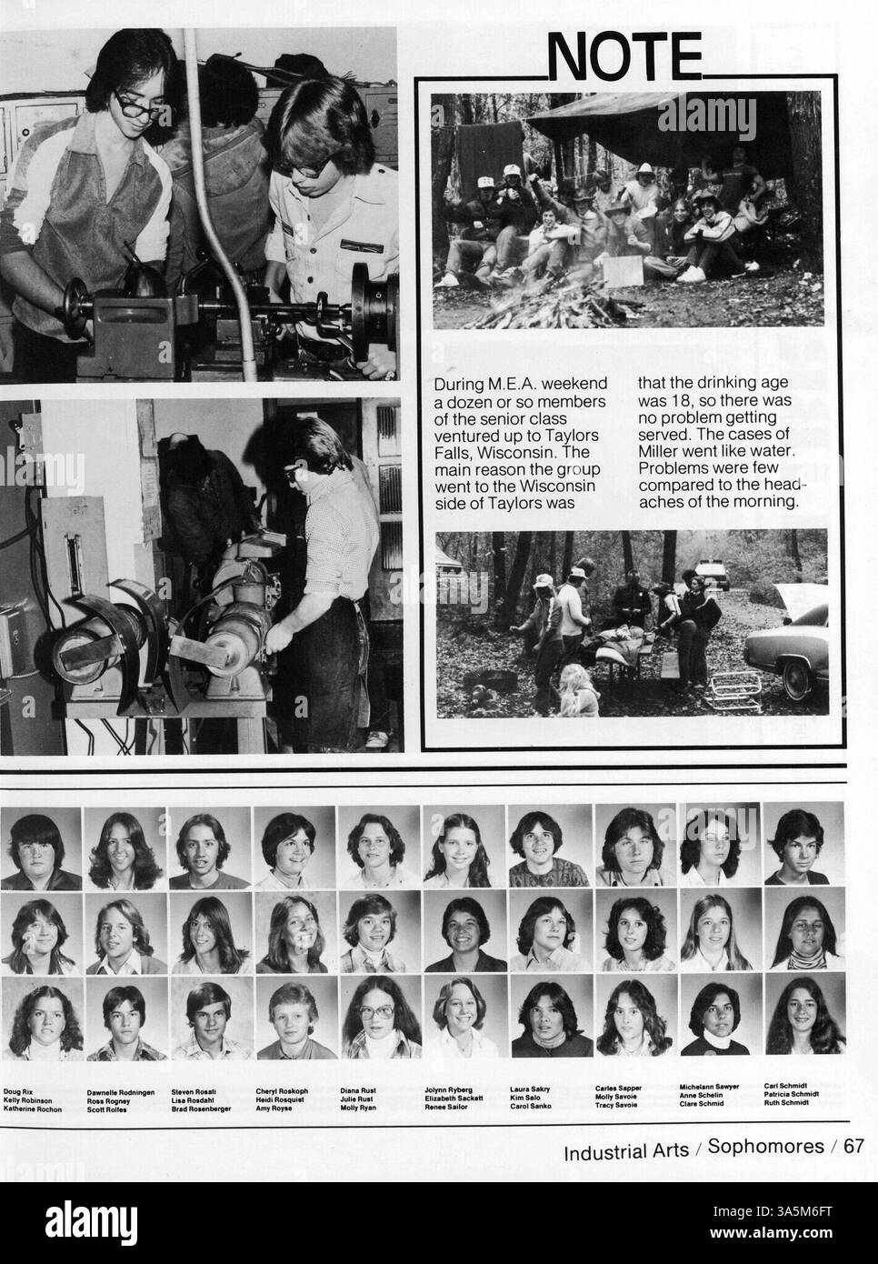 The Voyageur 1980 yearbook from Minnetonka High School highlights key ...