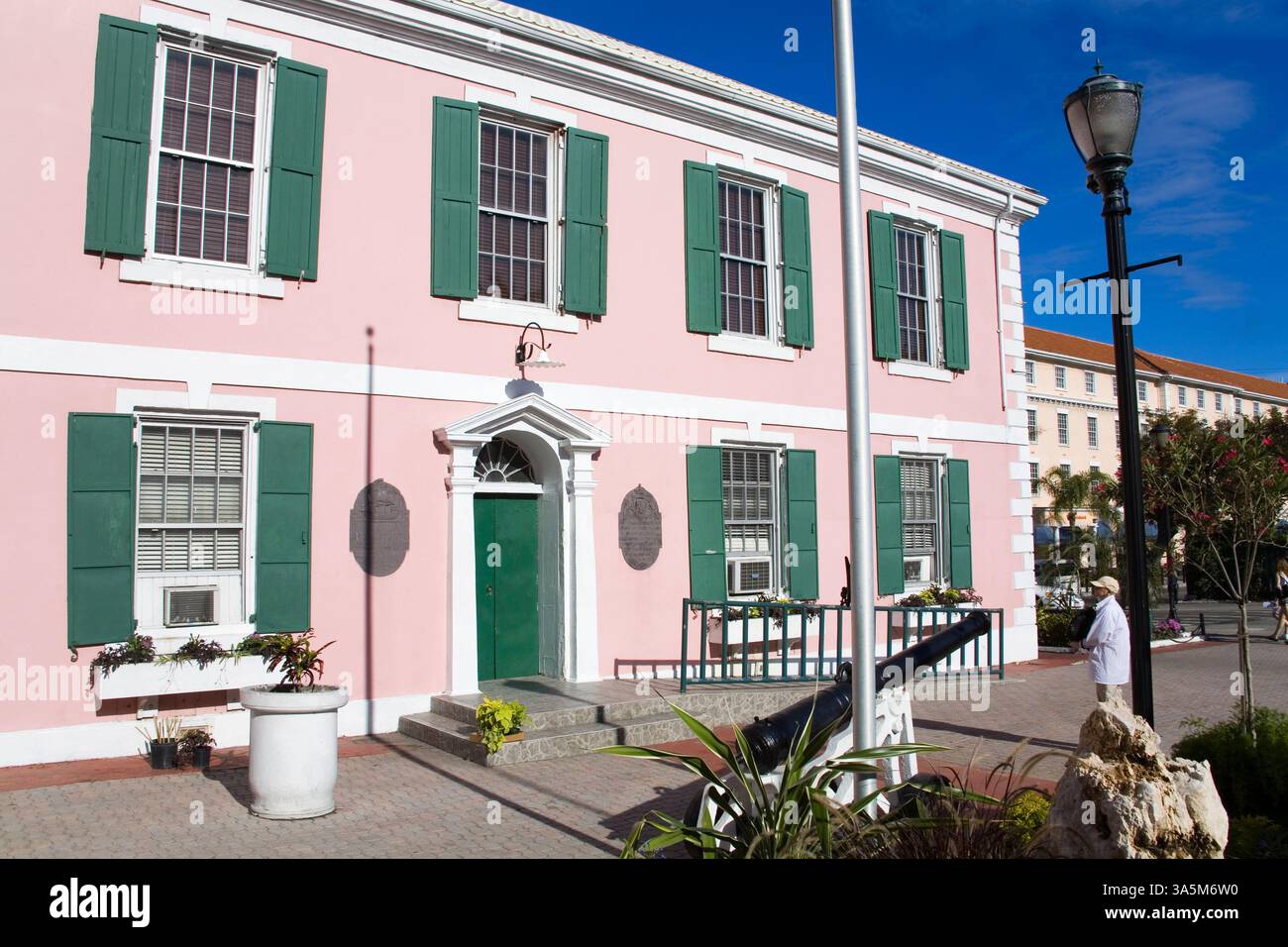 Parliament Building, Nassau, New Providence Island, Bahamas Stock Photo ...