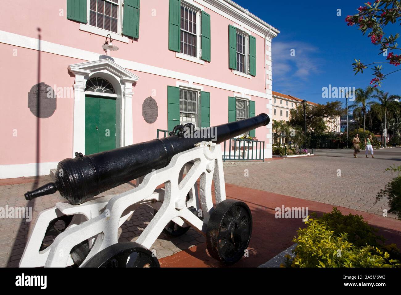 Parliament Building, Nassau, New Providence Island, Bahamas Stock Photo ...