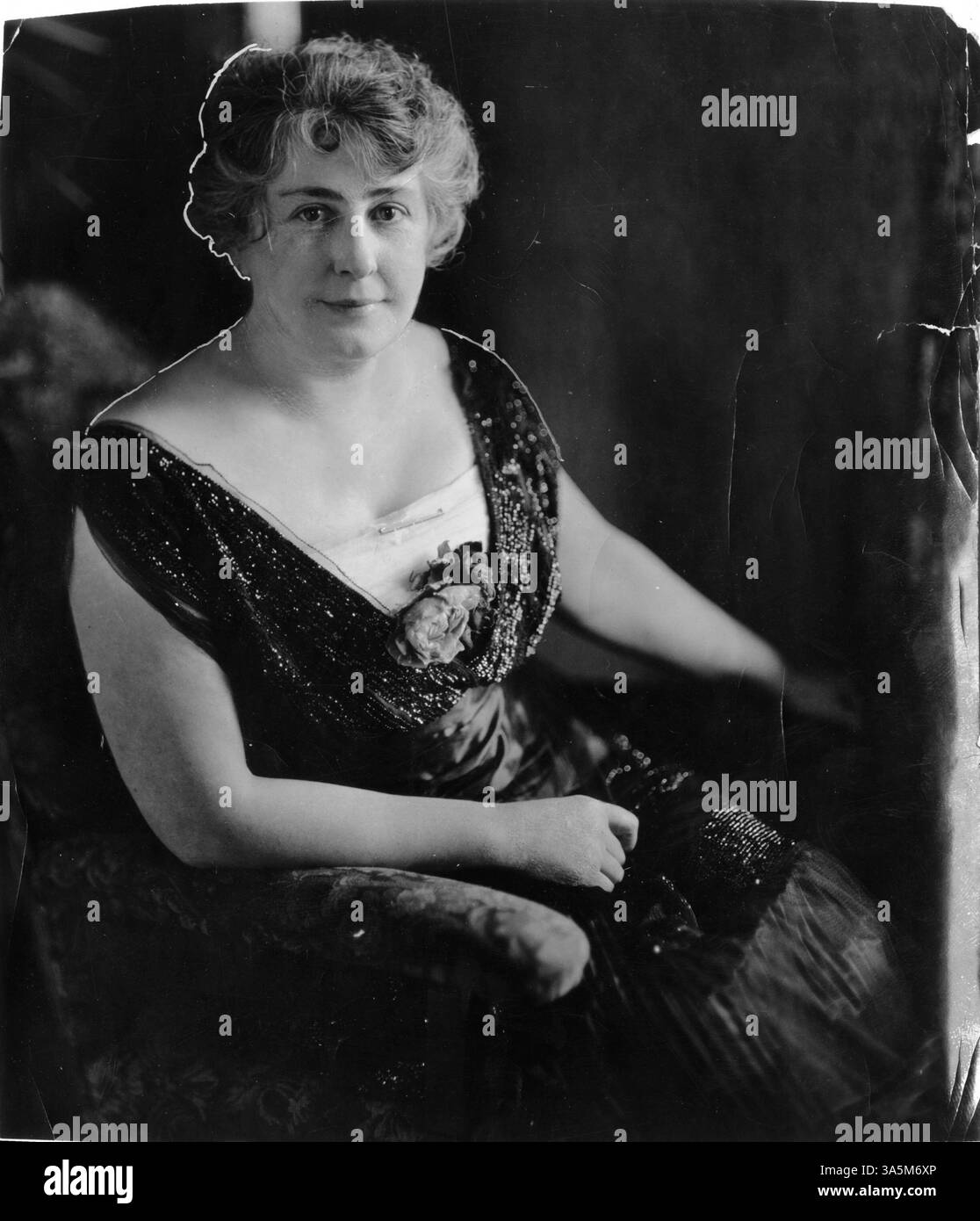 Mrs. Elmer E. Atkinson, a notable figure in local history, recognized ...