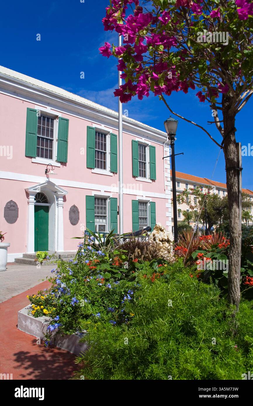Parliament Building, Nassau, New Providence Island, Bahamas Stock Photo ...