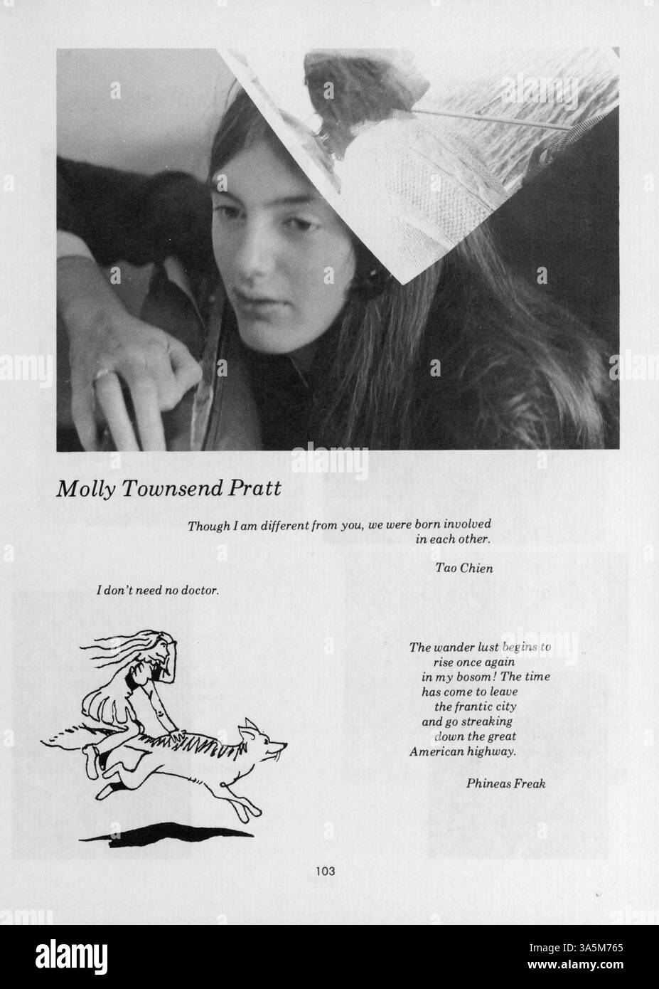 The 1972 edition of the Northrop Collegiate Yearbook, Tatler, captures ...