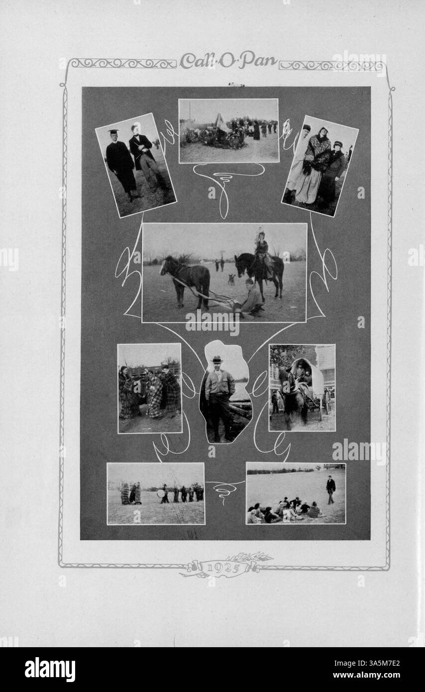 Blake’s 1925 yearbook, Call-O'-Pan, highlights the school’s academic, athletic, and ...