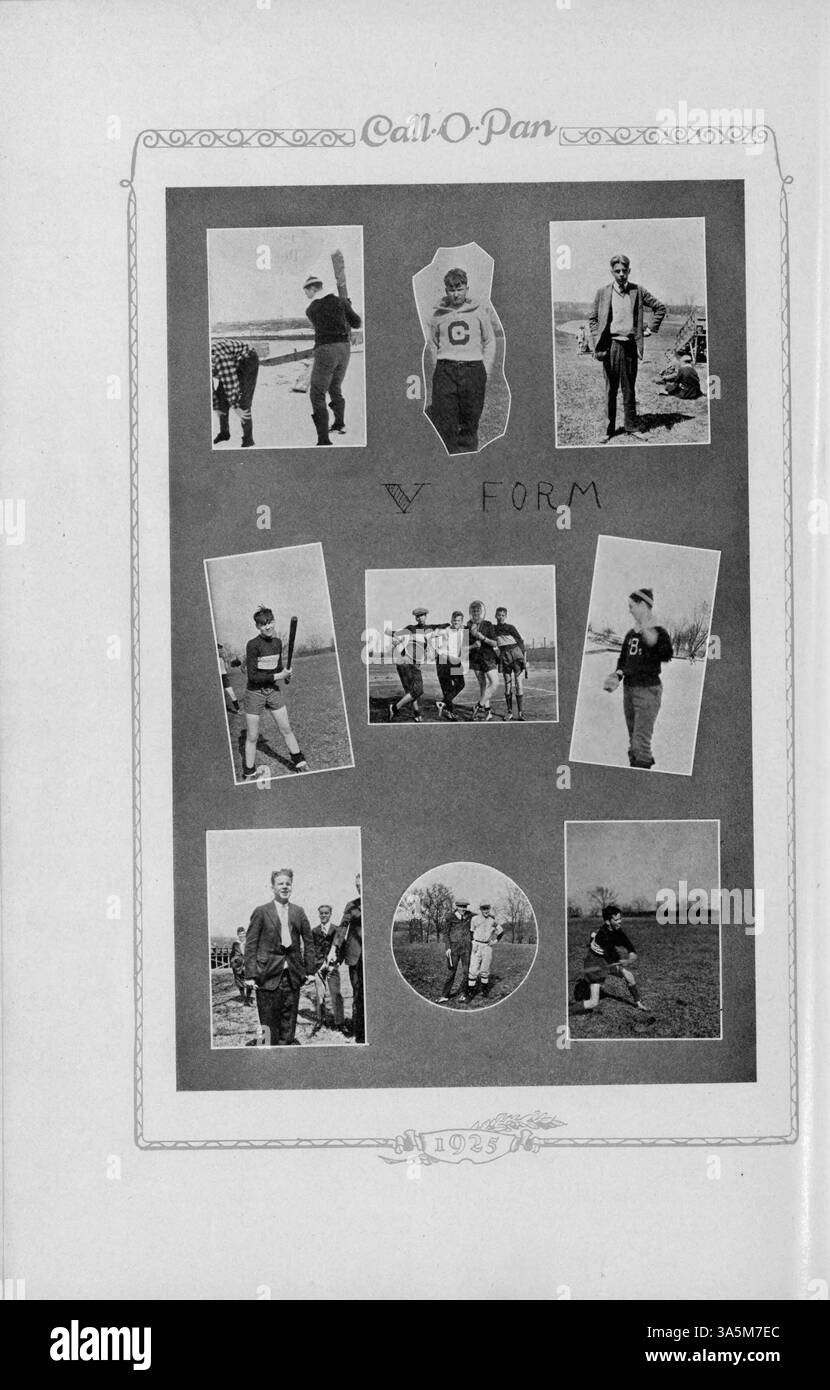 Blake School’s 1925 Call-O'-Pan yearbook highlights the key moments and activities of the 1924 ...