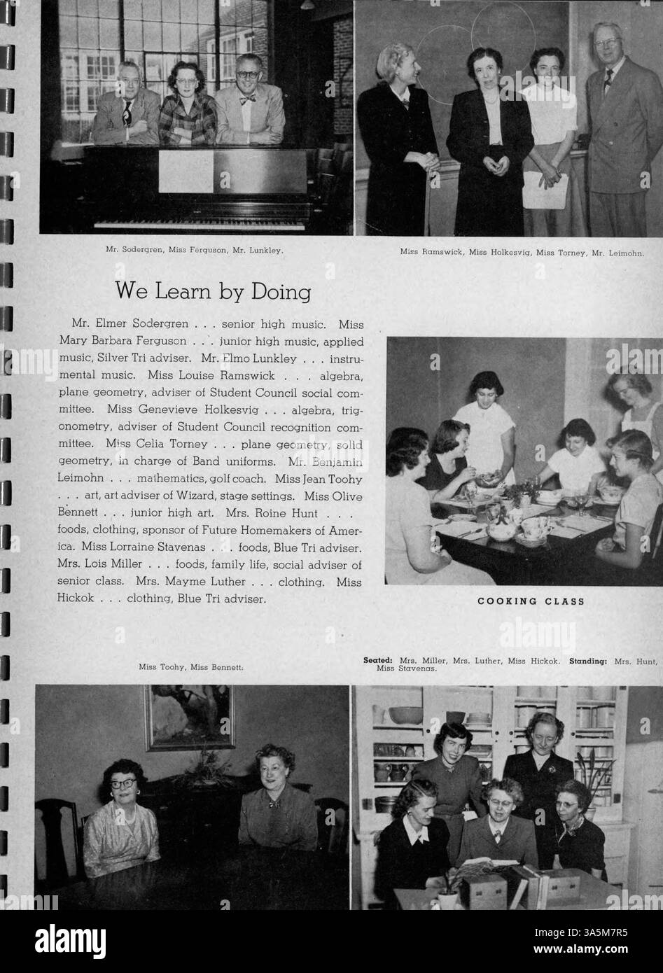 The Wizard 1951 yearbook from Edison High School chronicles the 1950 ...