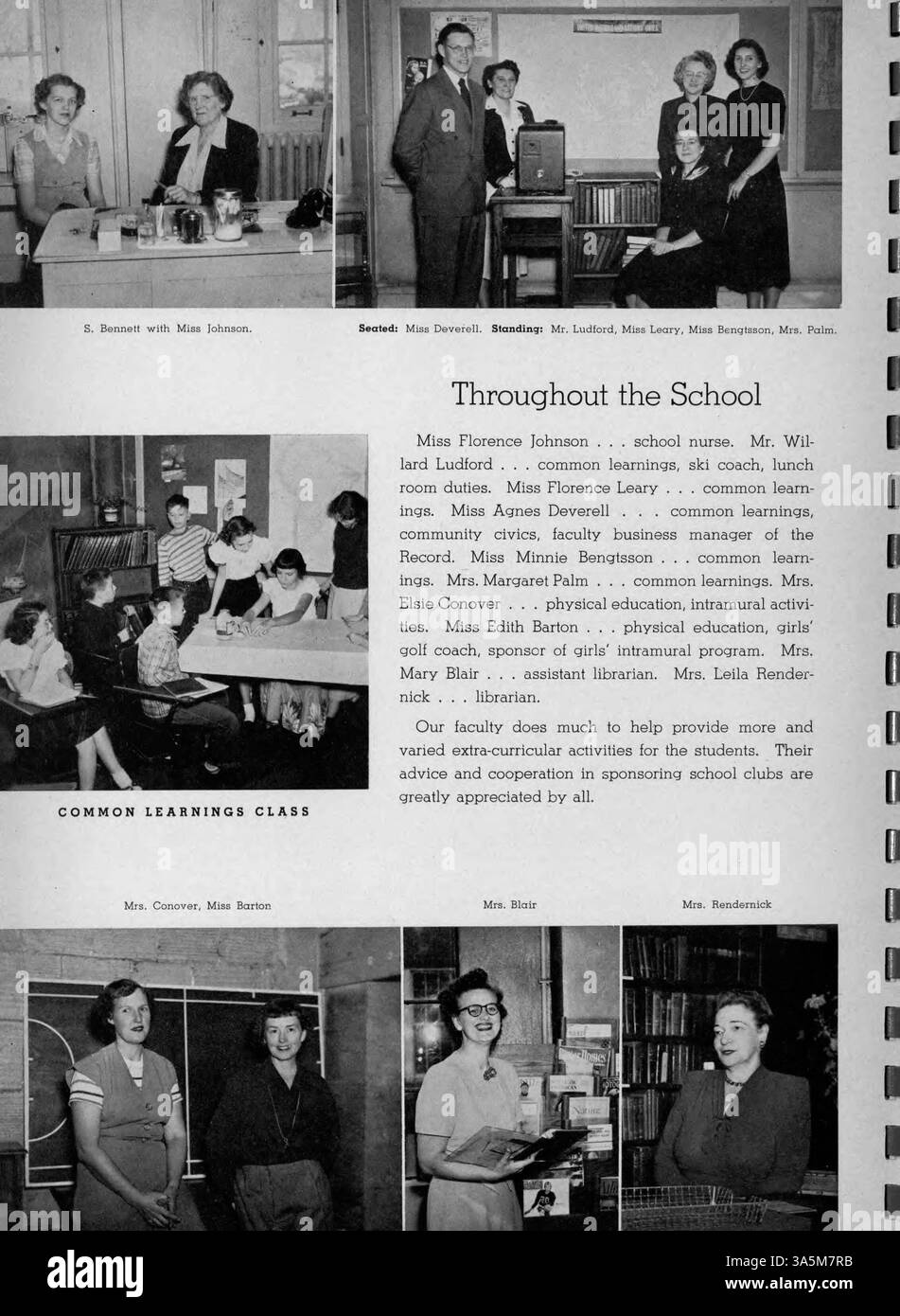 The 1951 Wizard yearbook of Edison High School captures the key moments ...
