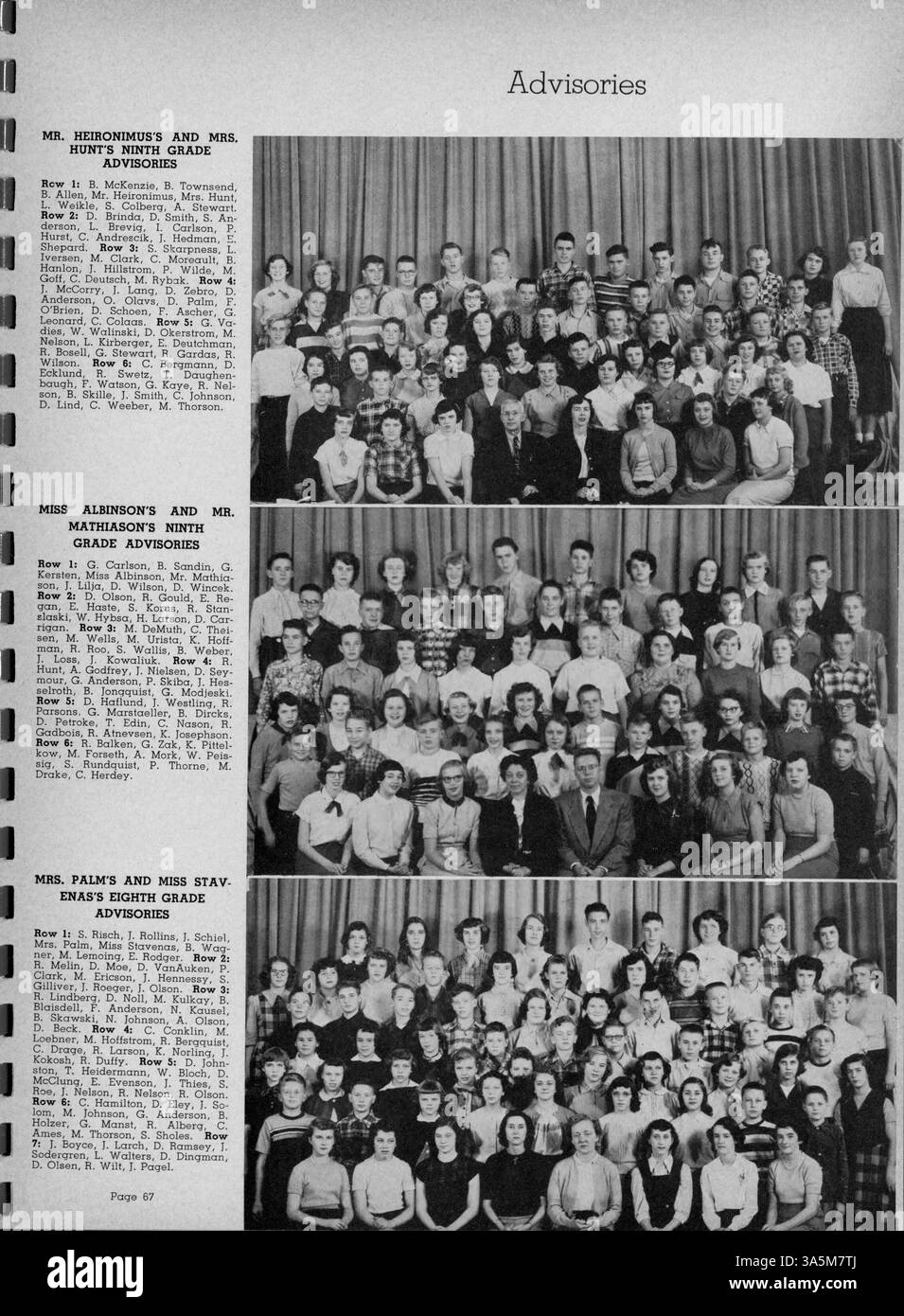 The 'Wizard' yearbook from 1951 captures the student and faculty life ...
