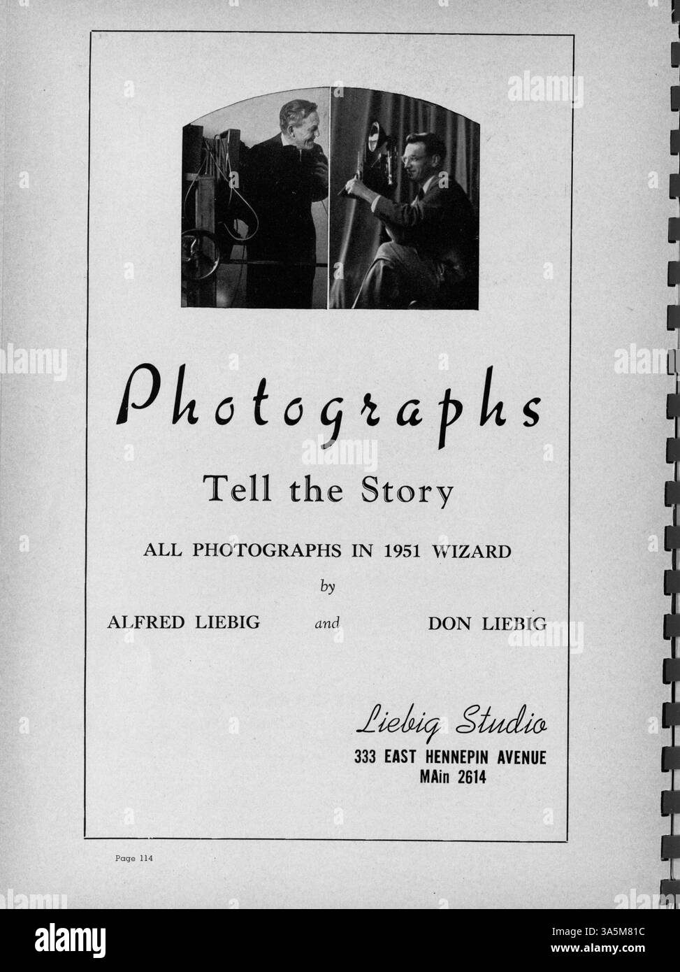 The 1951 'Wizard' yearbook from Edison High School highlights the ...
