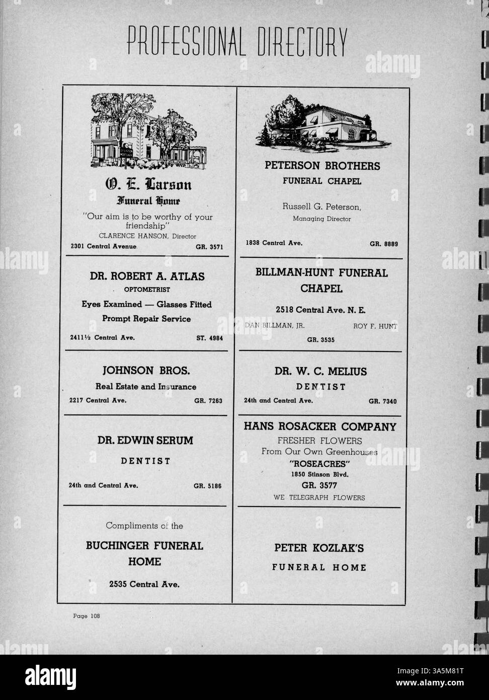 The 1951 'Wizard' yearbook from Edison High School chronicles the ...