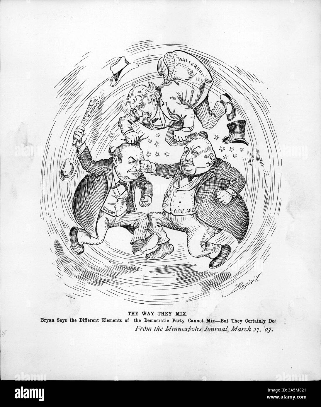 Representing different elements of the democratic party hi-res stock ...