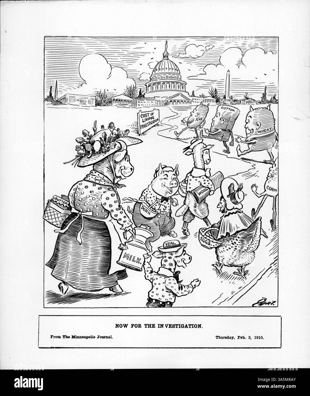 This image depicts various trade goods and animals being transported to ...