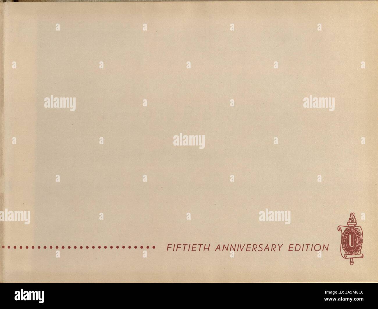 The University High Yearbook from 1958, titled Bisbila, highlights the ...