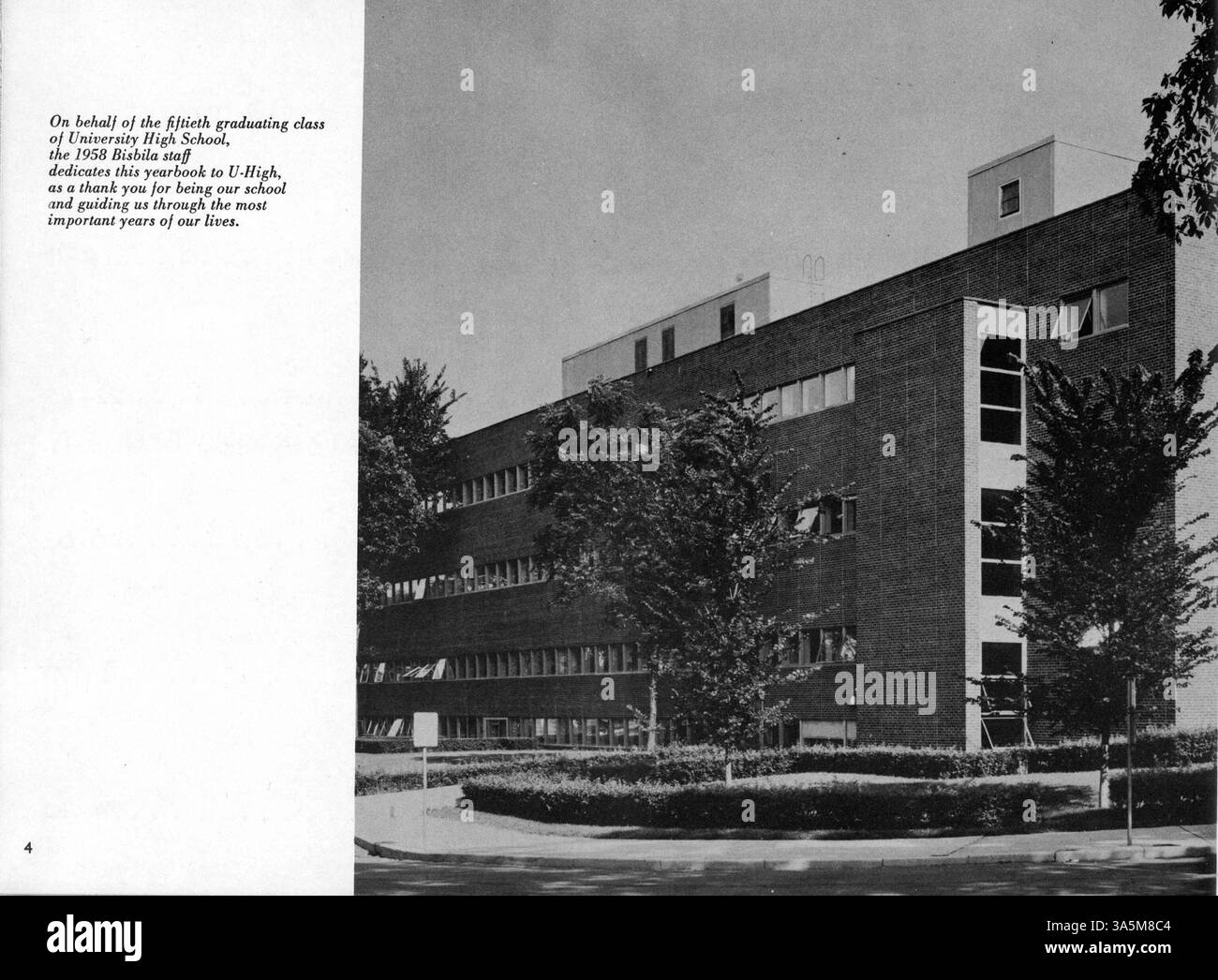 The Bisbila yearbook from University High School, 1958, provides a ...