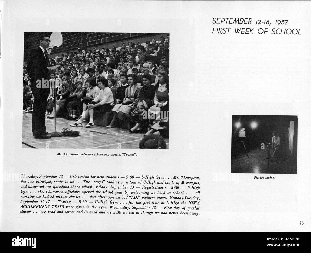 The 1958 University High Yearbook, also known as Bisbila, provides a ...