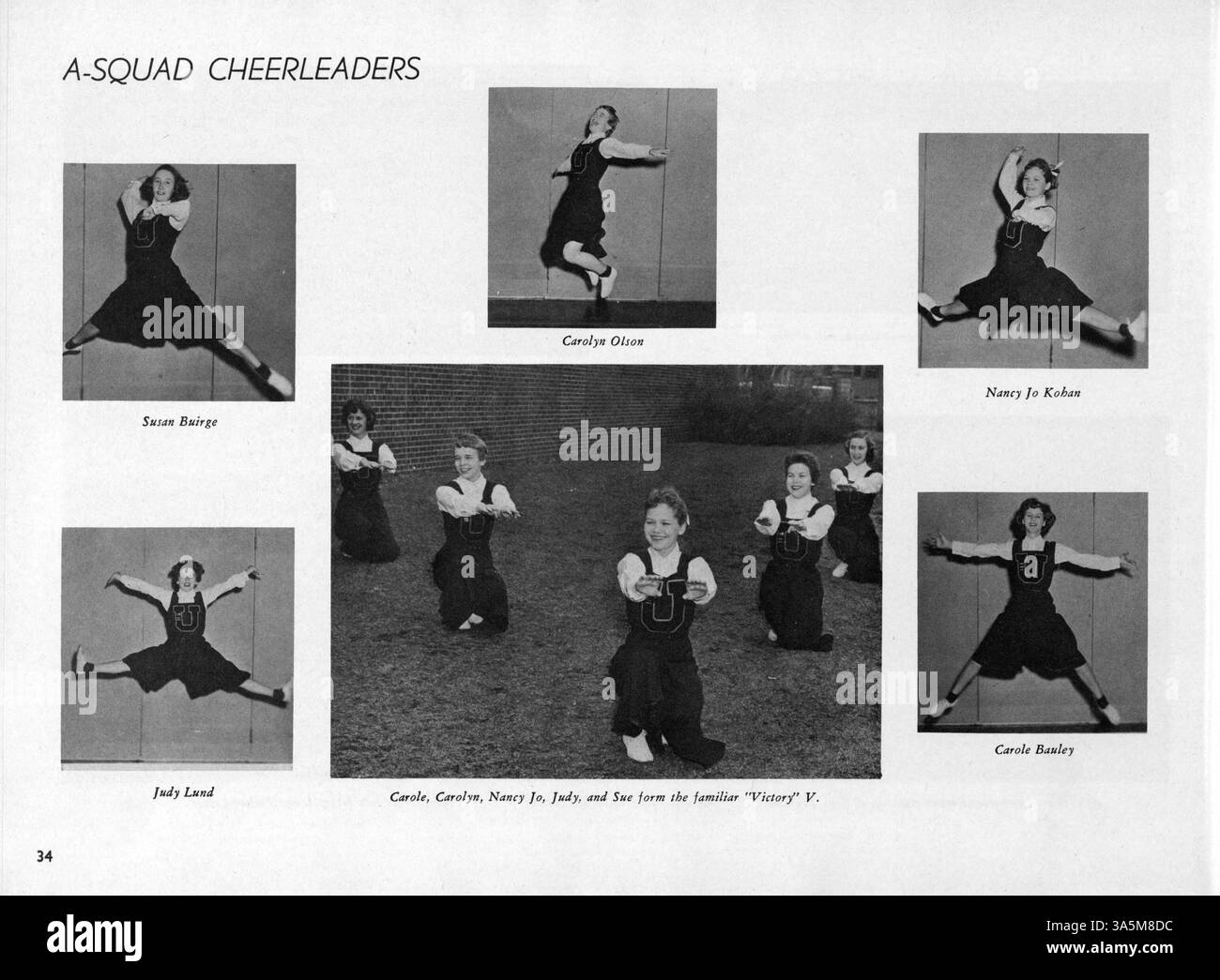 The 1958 Bisbila yearbook from University High captures various student ...