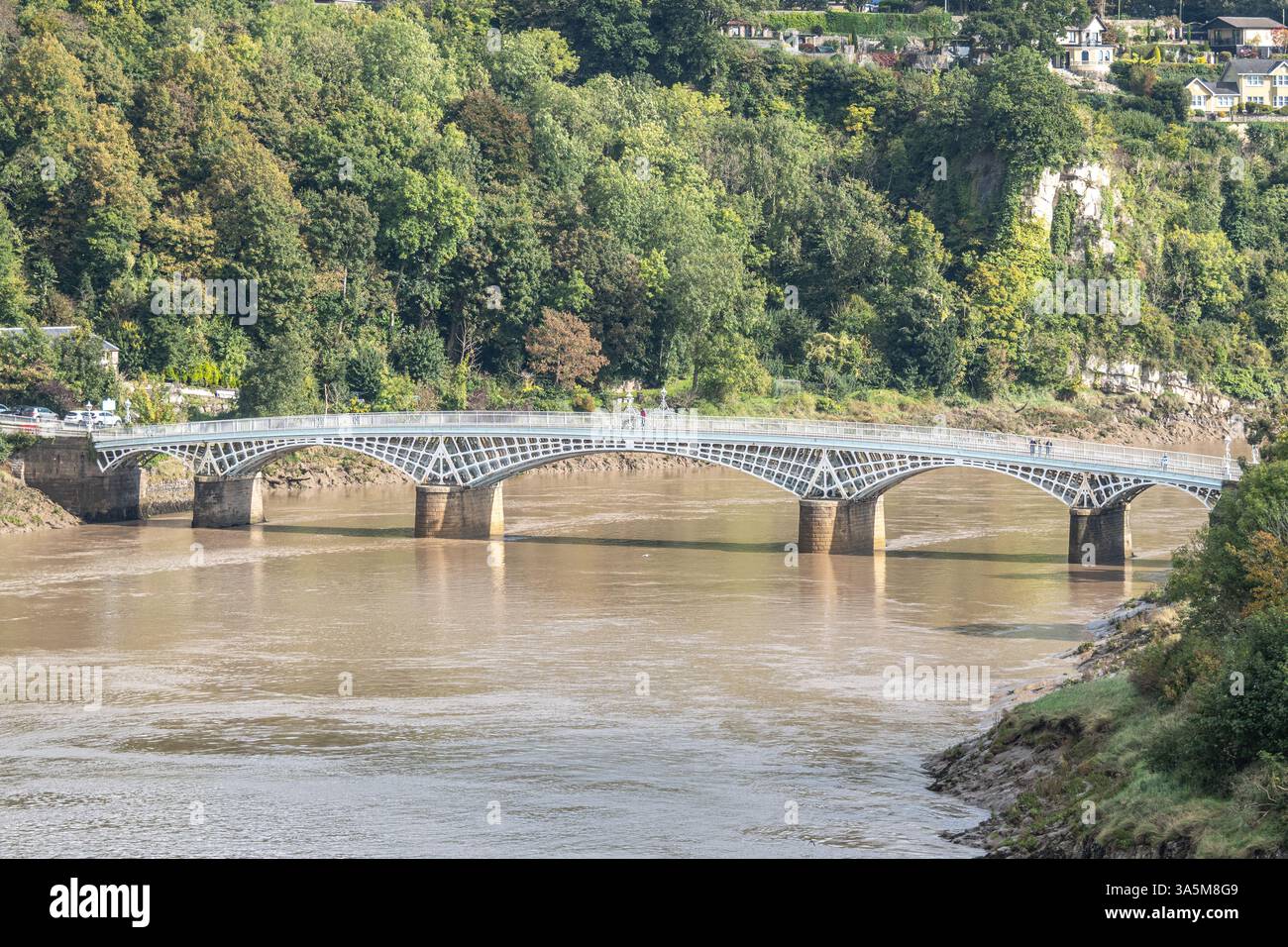 The Old Wye Bridge or Town Bridge, also known historically as Chepstow ...