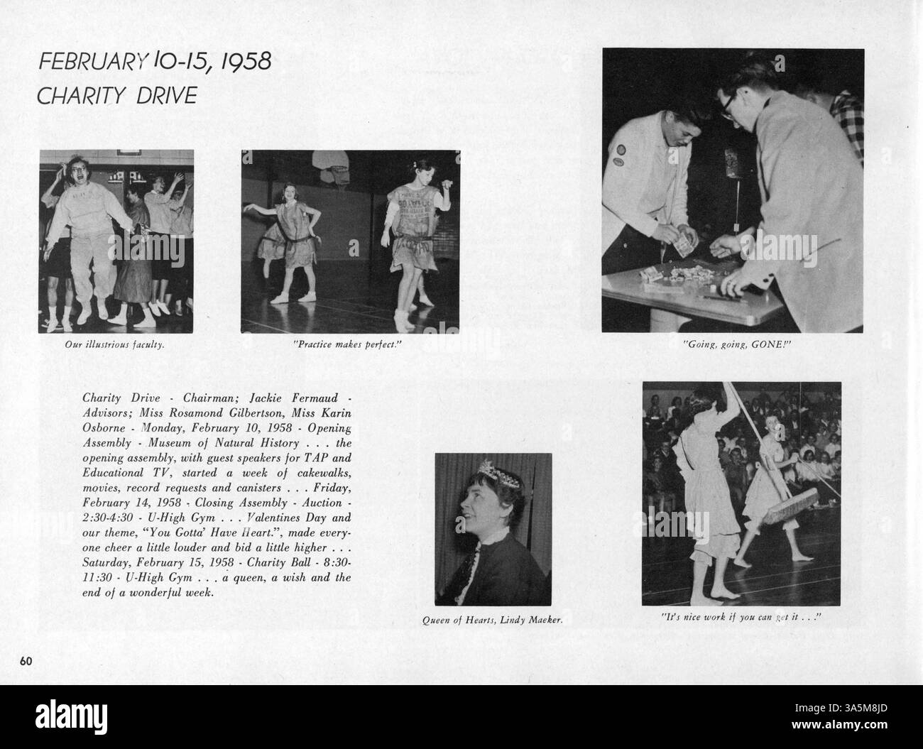 The 1958 Bisbila yearbook from University High captures the key events ...