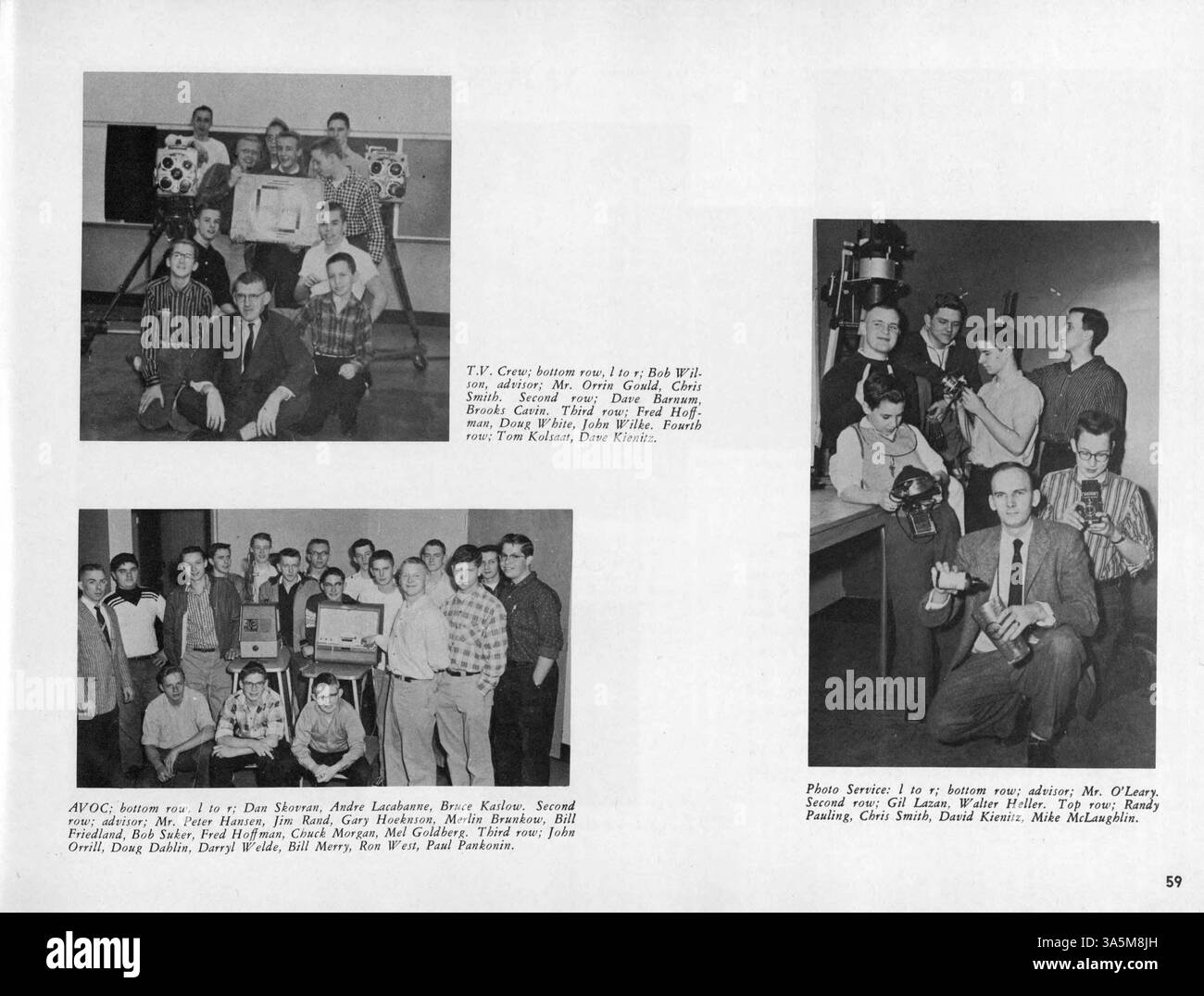 The Bisbila 1958 yearbook from University High records significant ...