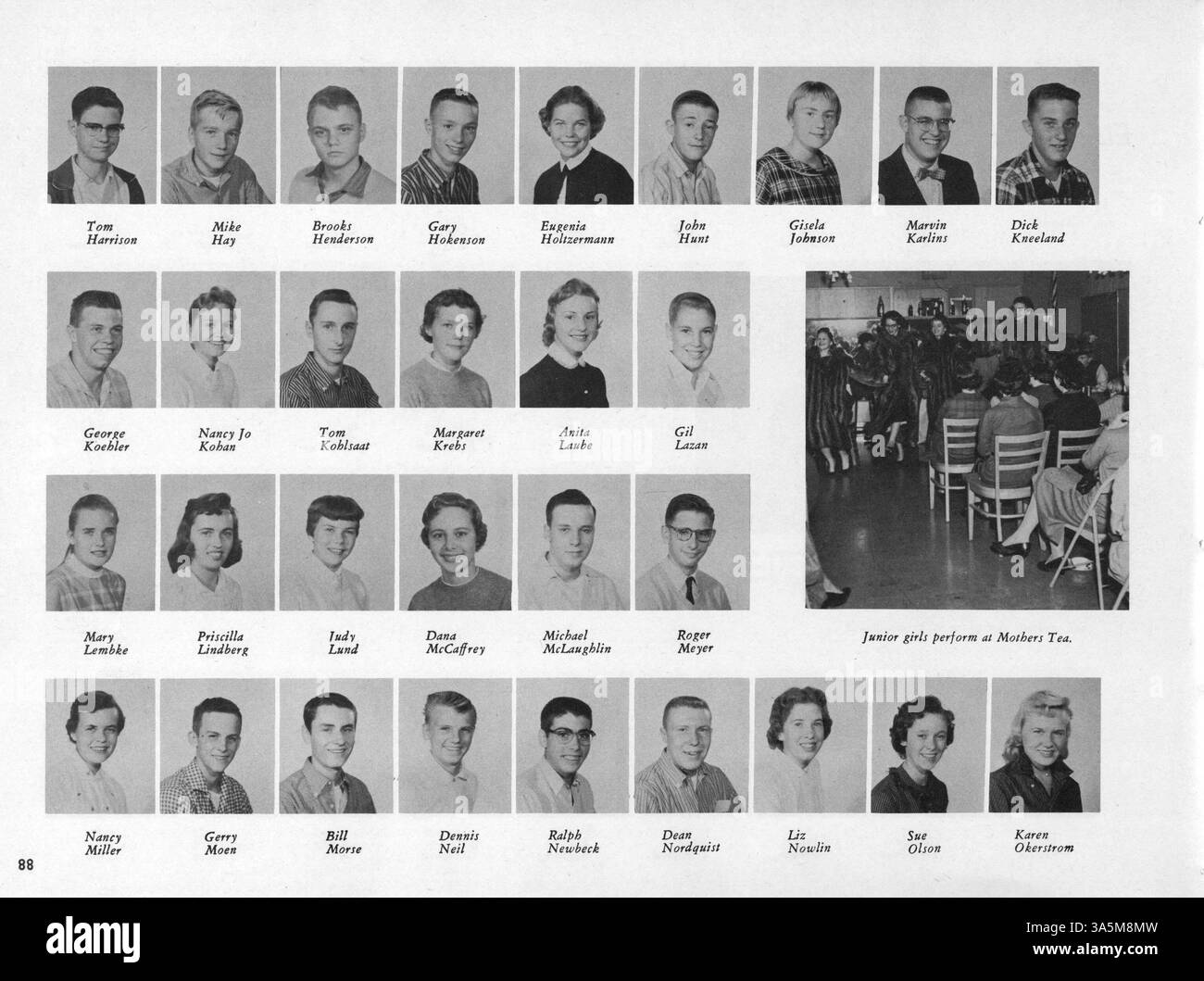 Clubs from the 1957 1958 school hi-res stock photography and images - Alamy