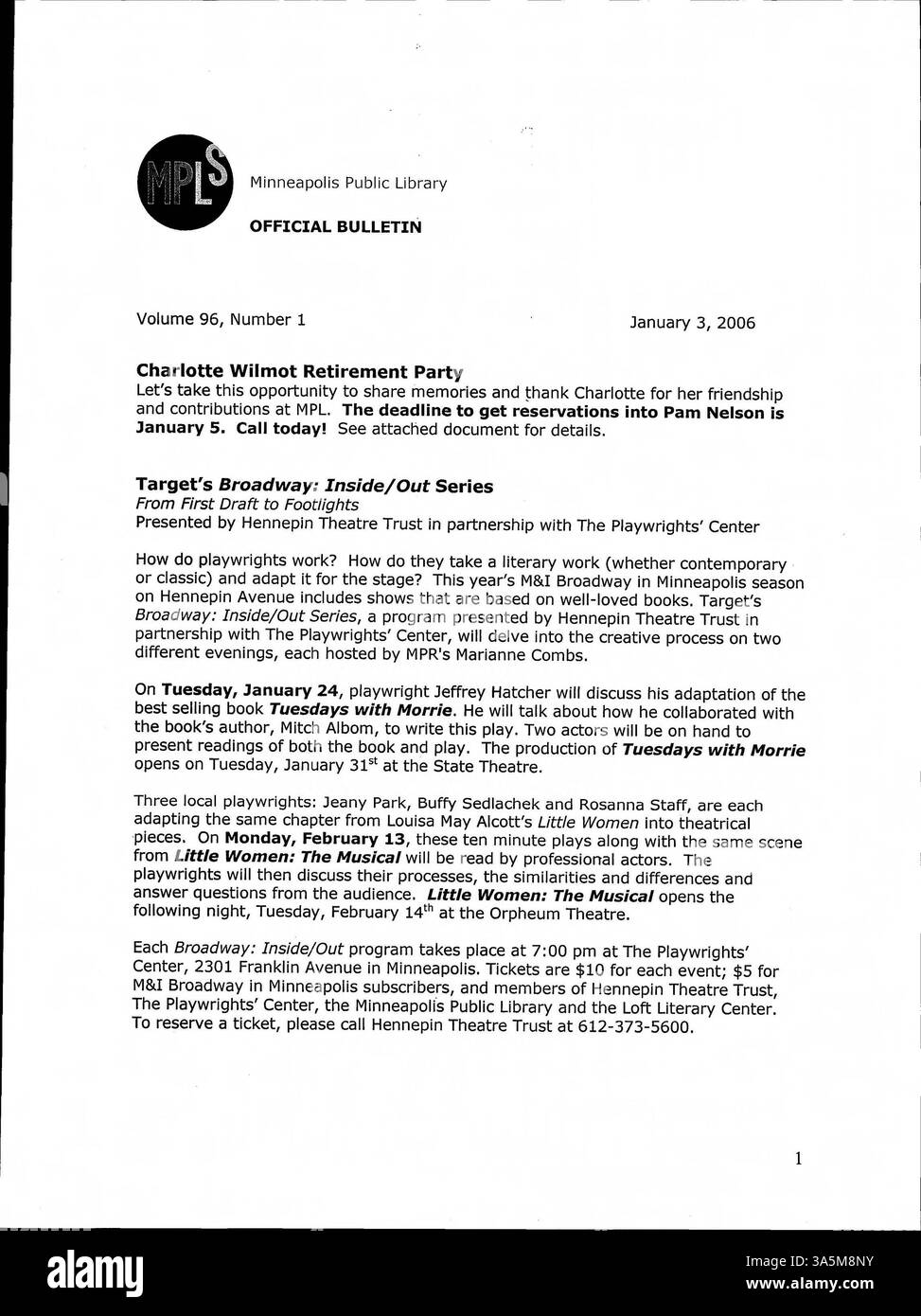 The minneapolis public librarys official bulletin for employees hi-res ...