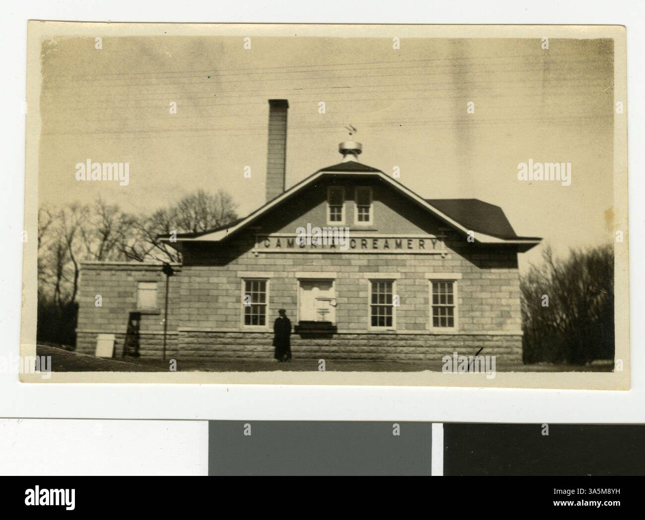 The exterior of the Cambria Creamery in Mankato, Minnesota, shows the ...