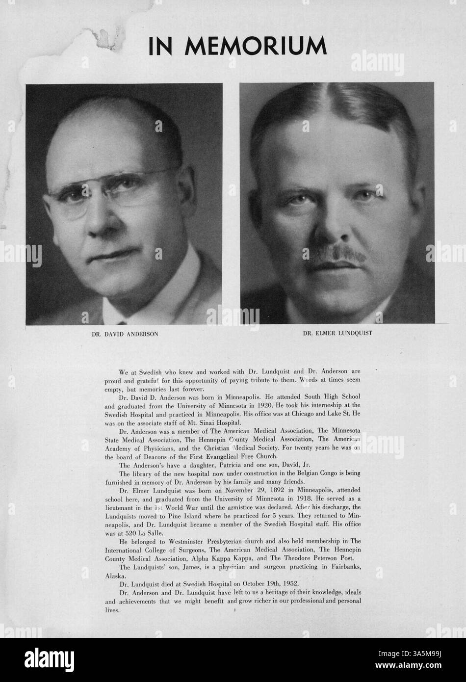 The 1953 yearbook of the Swedish Hospital School of Nursing captures ...