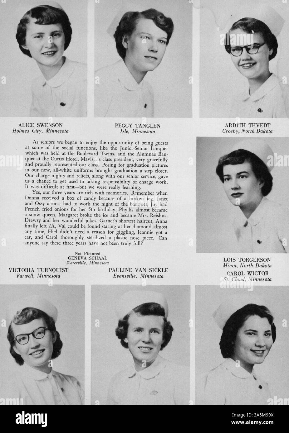 This yearbook captures key moments from the 1952-1953 academic year at ...
