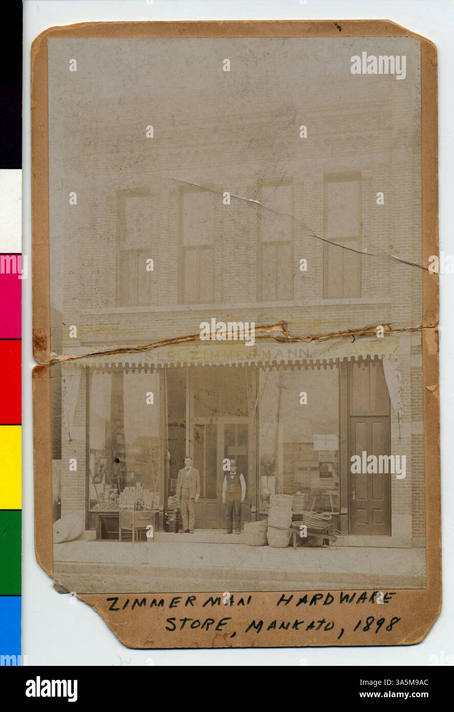 Exterior view of the Zimmerman Hardware Store in Mankato, showcasing ...