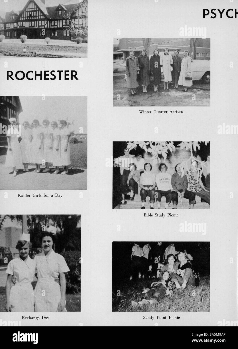 The Swedish Hospital School of Nursing Yearbook from 1953 documents the ...