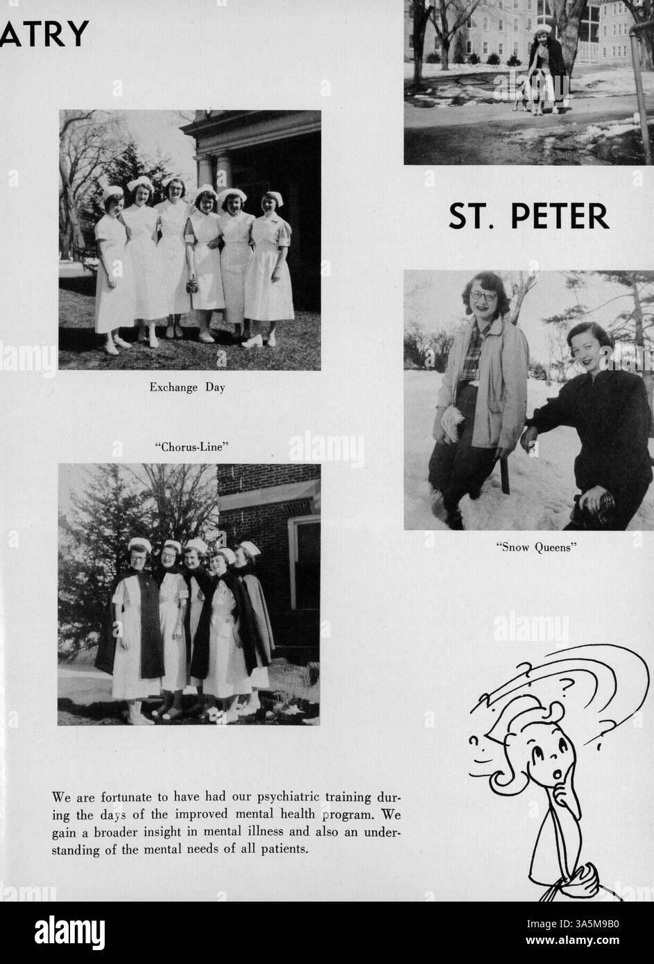 The 1953 yearbook from Swedish Hospital School of Nursing showcases the ...
