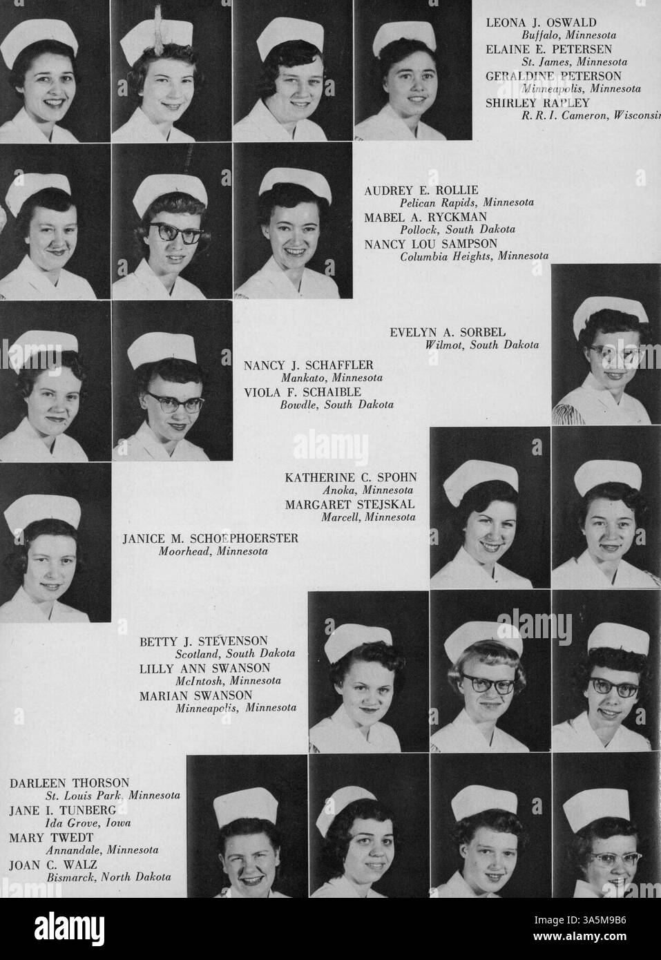 The 1953 yearbook of Swedish Hospital School of Nursing reflects the highlights of the 1952-1953 ...
