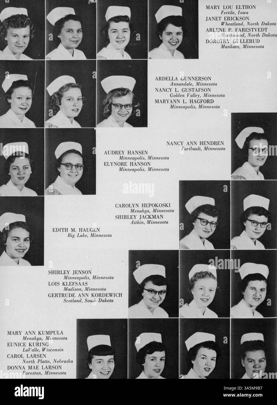 Captures significant moments from the 1952 1953 school year hi-res ...