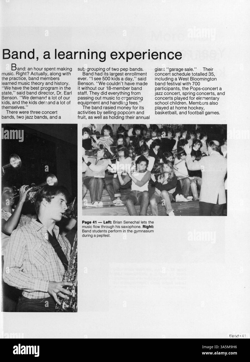 The 1982 'Revolution' yearbook from Jefferson High School documents the ...