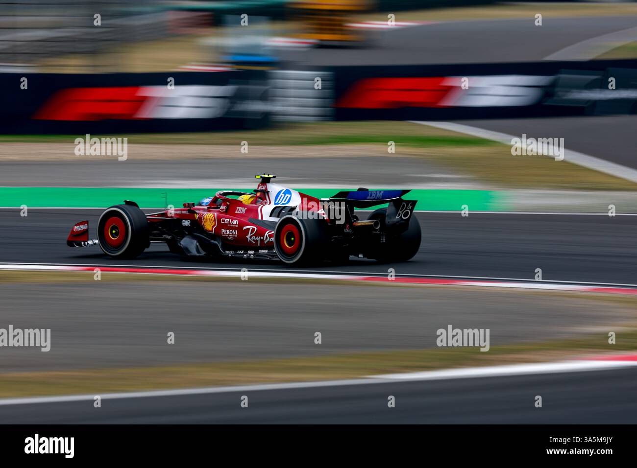 44 HAMILTON Lewis (gbr), Scuderia Ferrari SF-25, action during the Formula 1 Heineken Chinese ...