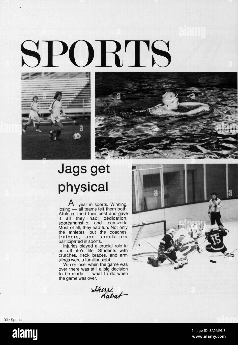 The 1982 'Revolution' yearbook from Jefferson High School captures ...