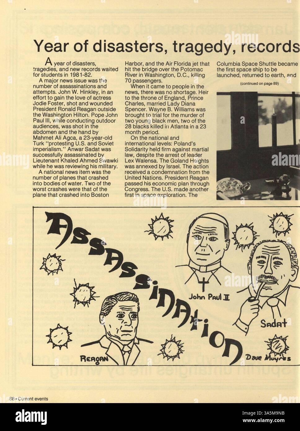 The 1982 'Revolution' yearbook from Jefferson High School documents the ...