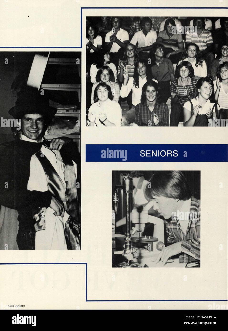 Notable events of the 1981 1982 academic year hi-res stock photography ...