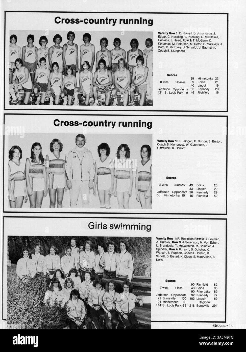 The 1982 'Revolution' yearbook from Jefferson High School reflects the ...