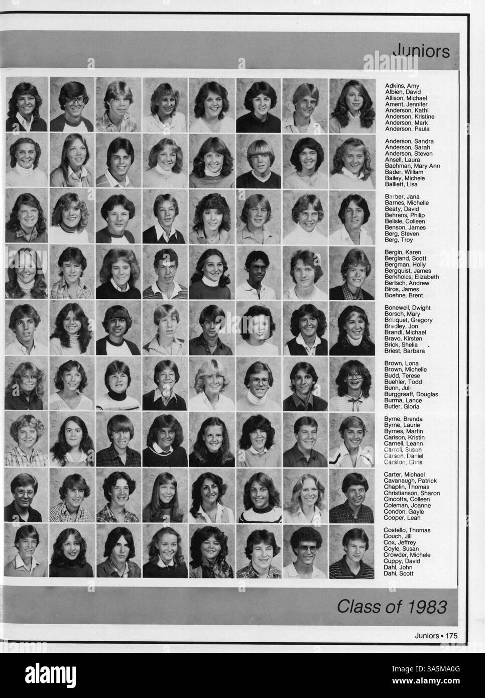 This 1982 yearbook from Jefferson High School provides a visual record ...
