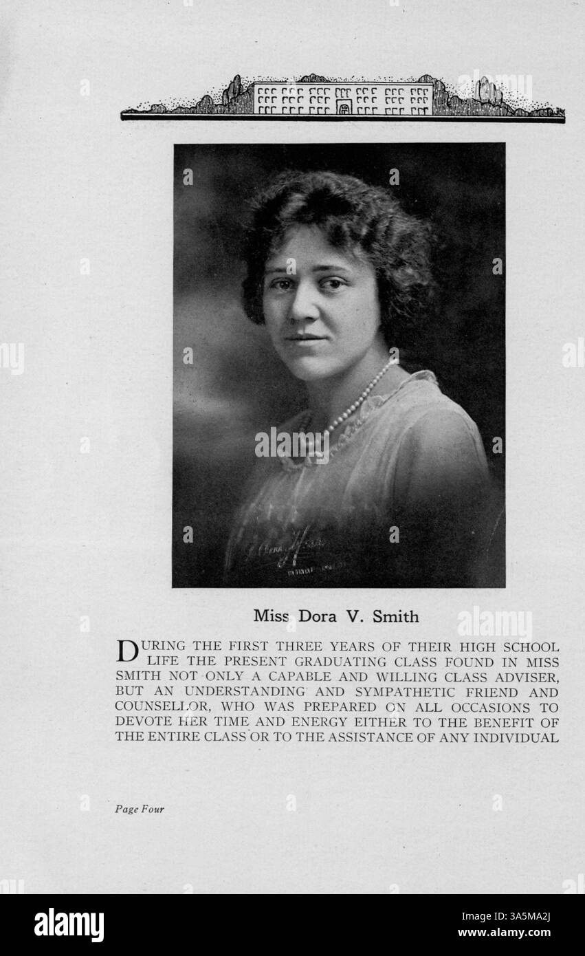 The 1921 University High 'Bisbila' yearbook captures significant events ...