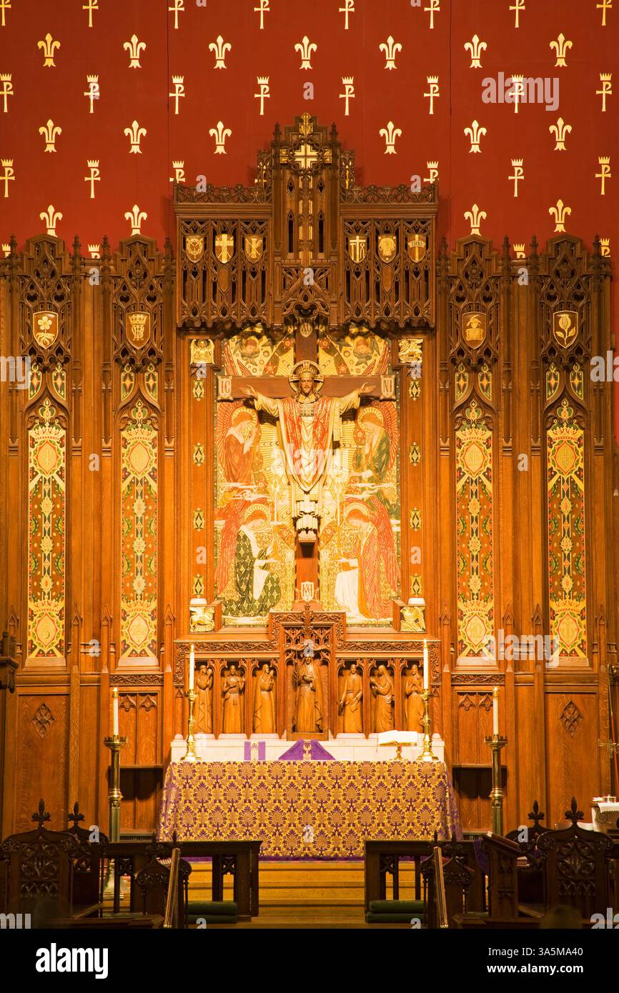 St. John's Church, Madison Square, Savannah, Georgia, USA Stock Photo ...