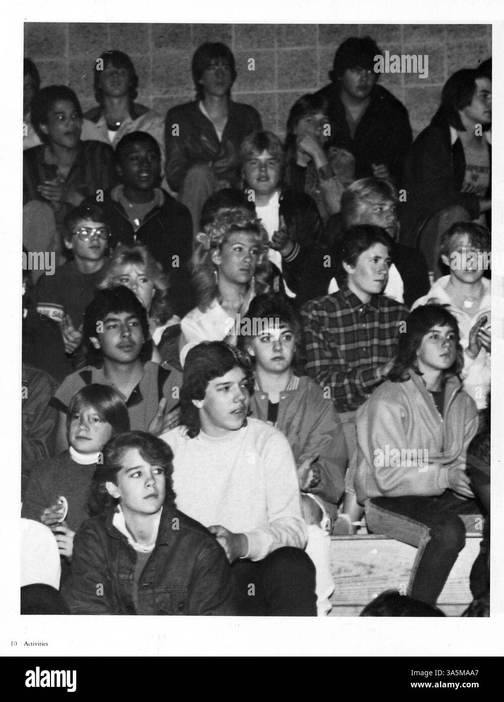 The 1986 yearbook from Patrick Henry High School documents the student ...