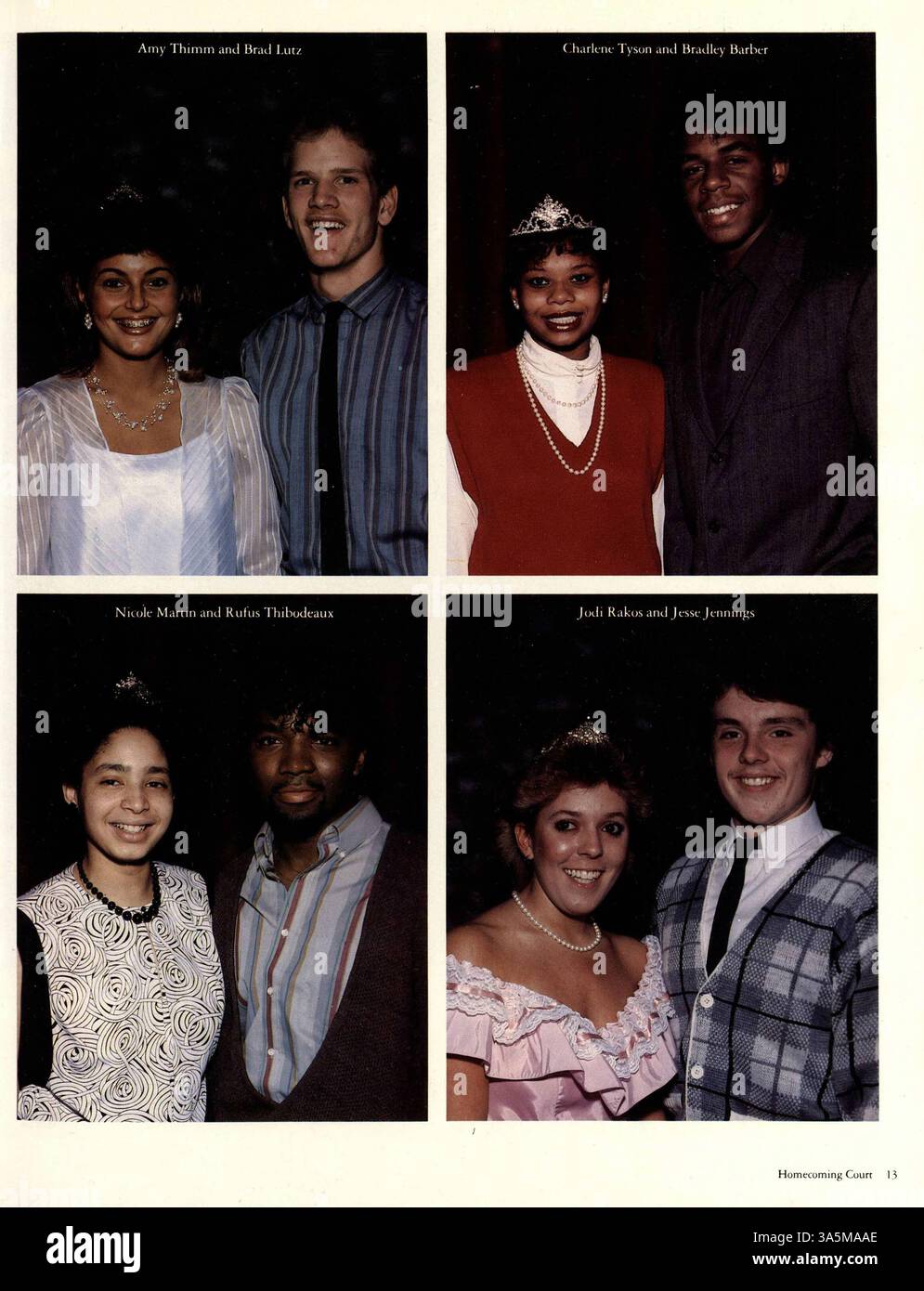 The 1986 yearbook of patrick henry high captures the highlights hi-res ...