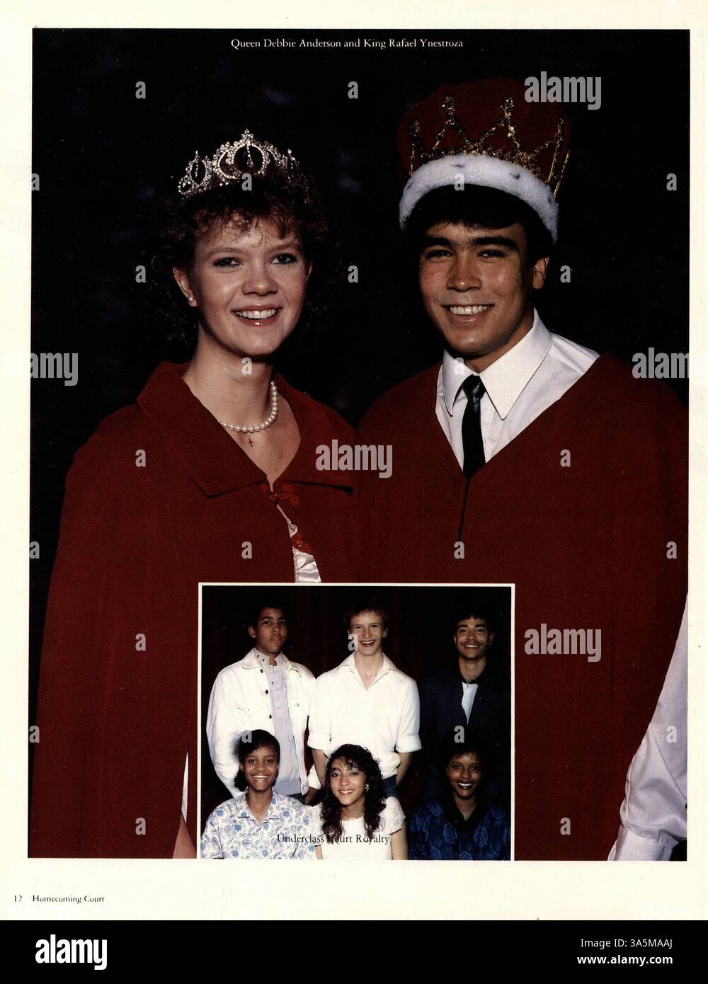 The 1986 Patrick Henry High yearbook documents student life through ...