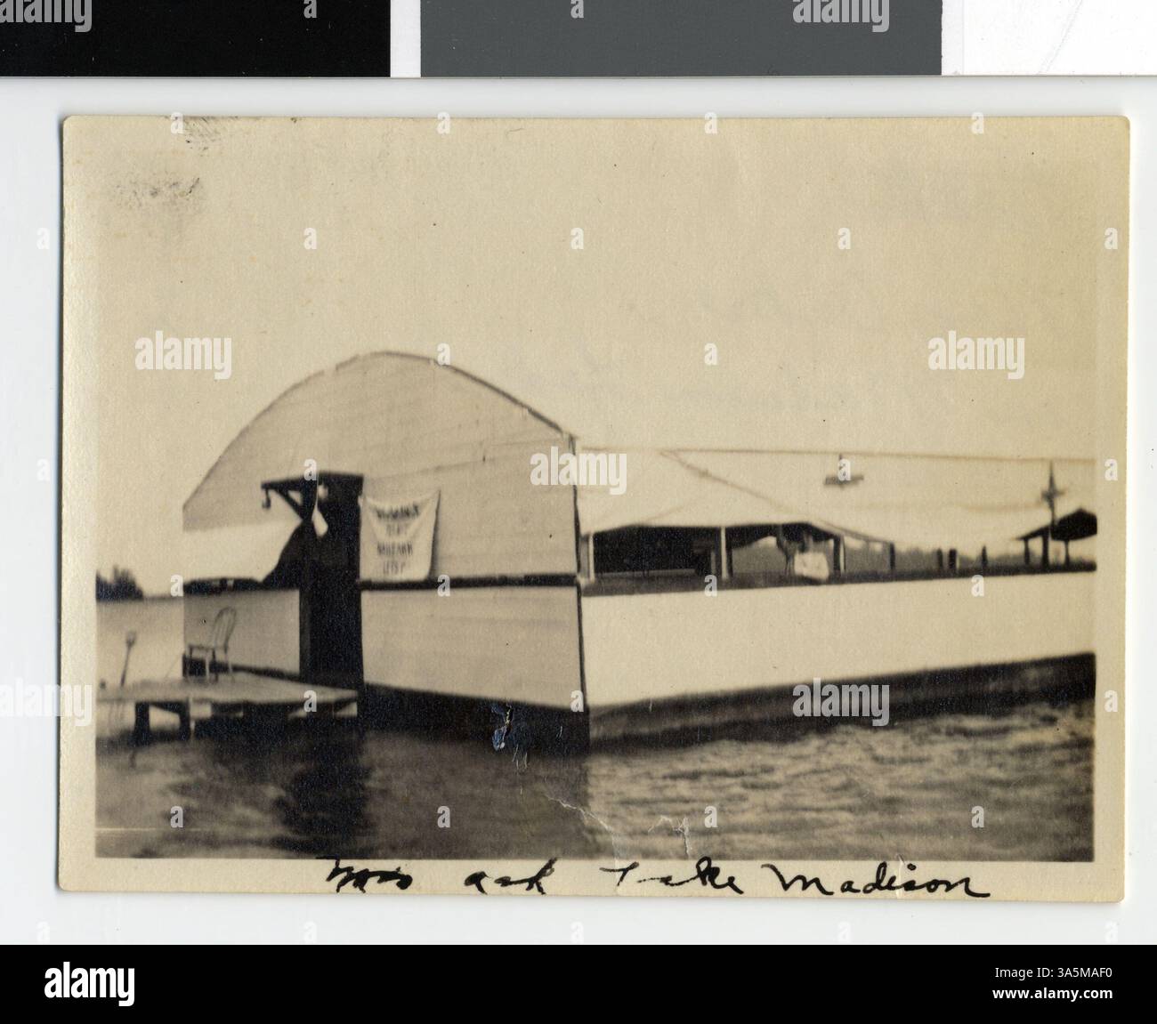 An exterior view of the Noah's Ark Pavilion, located on Madison Lake ...
