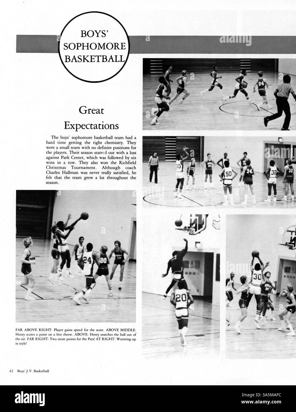 This 1986 yearbook captures the student body of Patrick Henry High ...